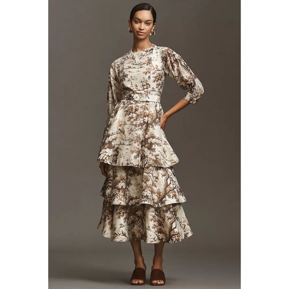 Dresses | New Mestiza New York Rhonda Toile Tiered Convertible Dress ...